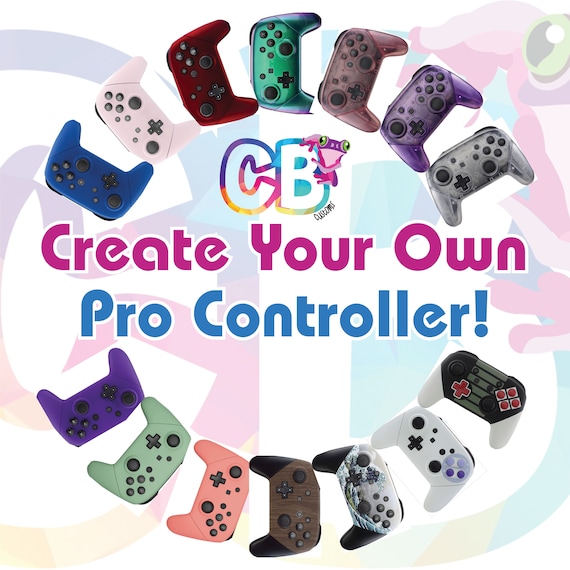 Create Your Own Nintendo Switch Pro Controller Design Your | Etsy Australia