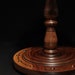 Walnut Wood Spindle Display Stand for Drop and Support Spindles holds ...