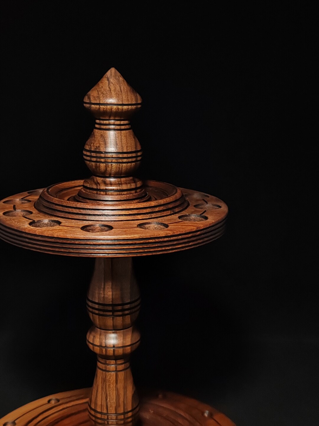 Spindle Organizer for Support and Drop Spindles, Stand for 12 Spindles ...