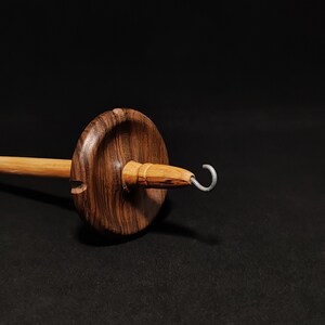 Artisan Drop Spindle With Oak Shaft and Walnut Whorl 26.5 Cm / 28 G ...