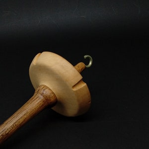 Wood Drop Spindle With Walnut Shaft and Pear Whorl - Etsy