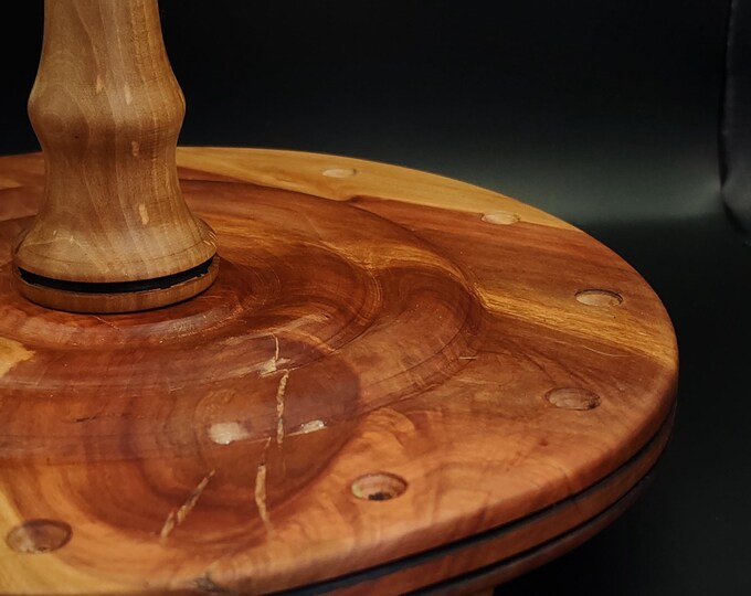 Mixed Wood Spindle Stand (12 Spindles) – 17 Cm (6.69 Inches) - Etsy