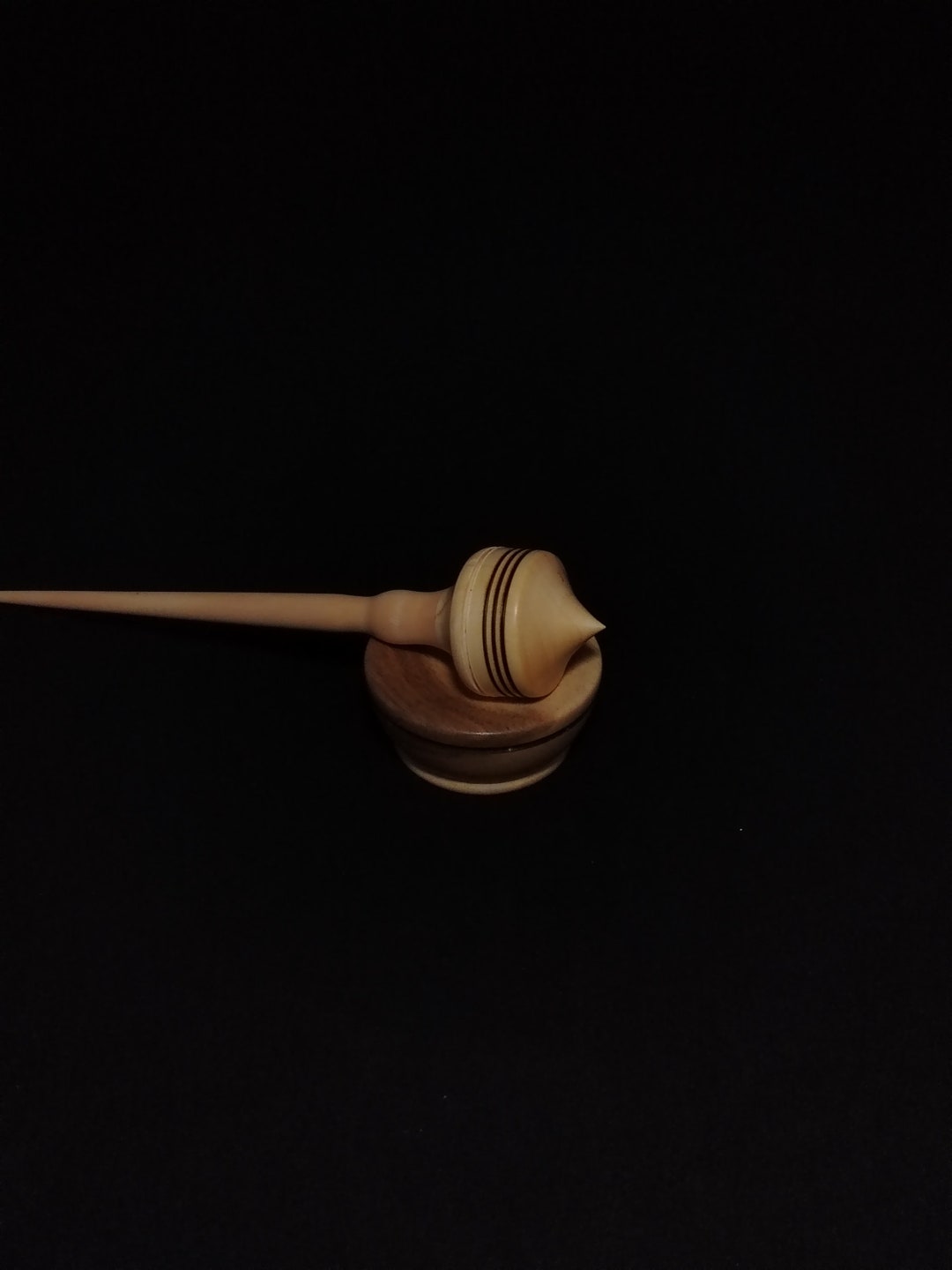 Support Spindle Set: Pear Wood Spindle (20 Cm / 7.87 Inches, 28 Grams ...