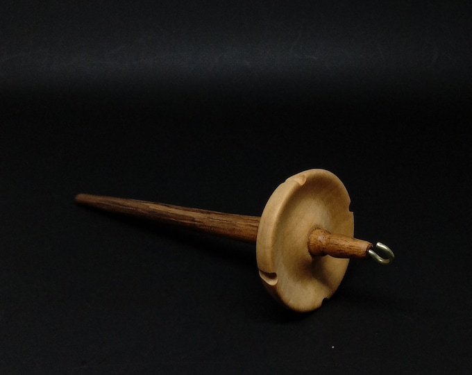 Wood Drop Spindle With Walnut Shaft and Pear Whorl - Etsy