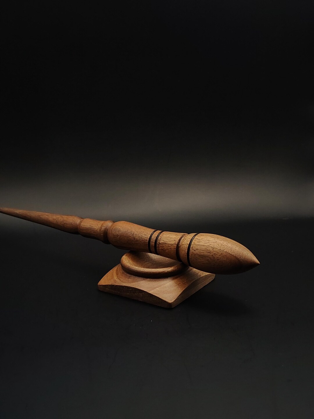 Support Spindle Set: Walnut Goddess Spindle (26 Cm / 10.24 In, 32 G / 1 ...