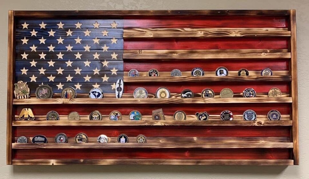 Challenge Coin Flag - Etsy