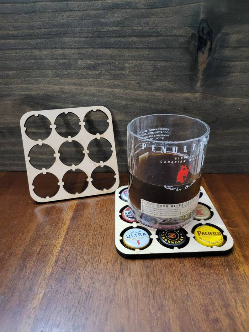 Bottle Cap Coaster. - Etsy