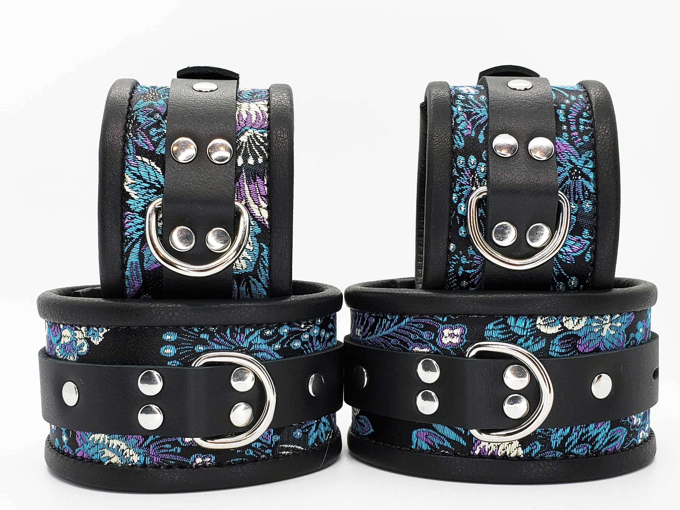 Submissive Collar & Cuff Set Lockable BDSM Leather Bondage | Etsy