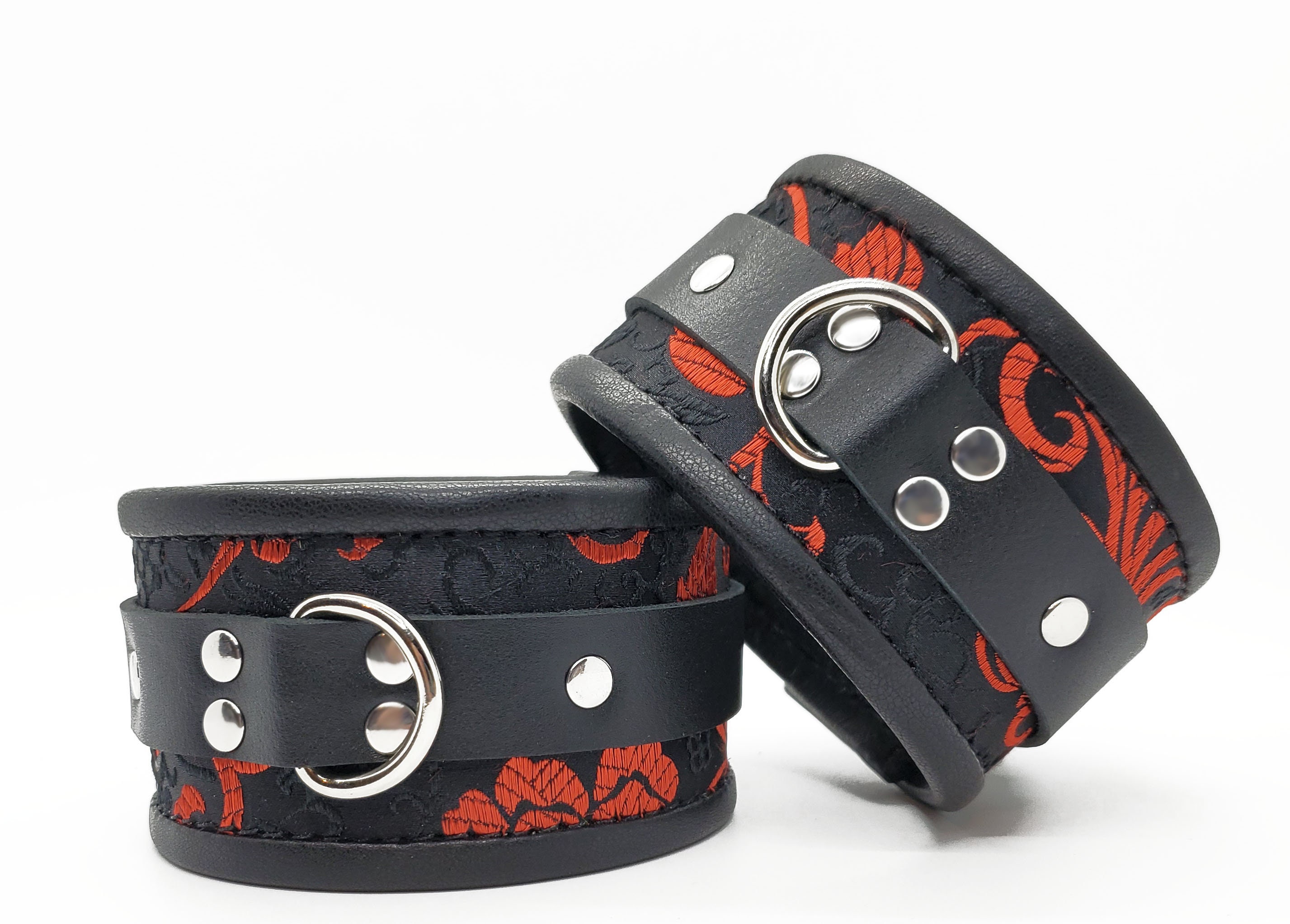 Big Restraint Set Wrists Ankles Collar Blindfold Thighs BDSM | Etsy