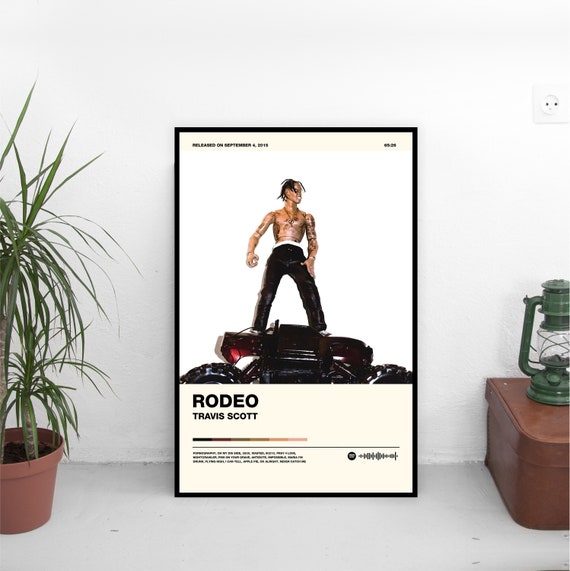 Travis Scott / Rodeo / Album Art Poster Print / Wall Art / - Etsy
