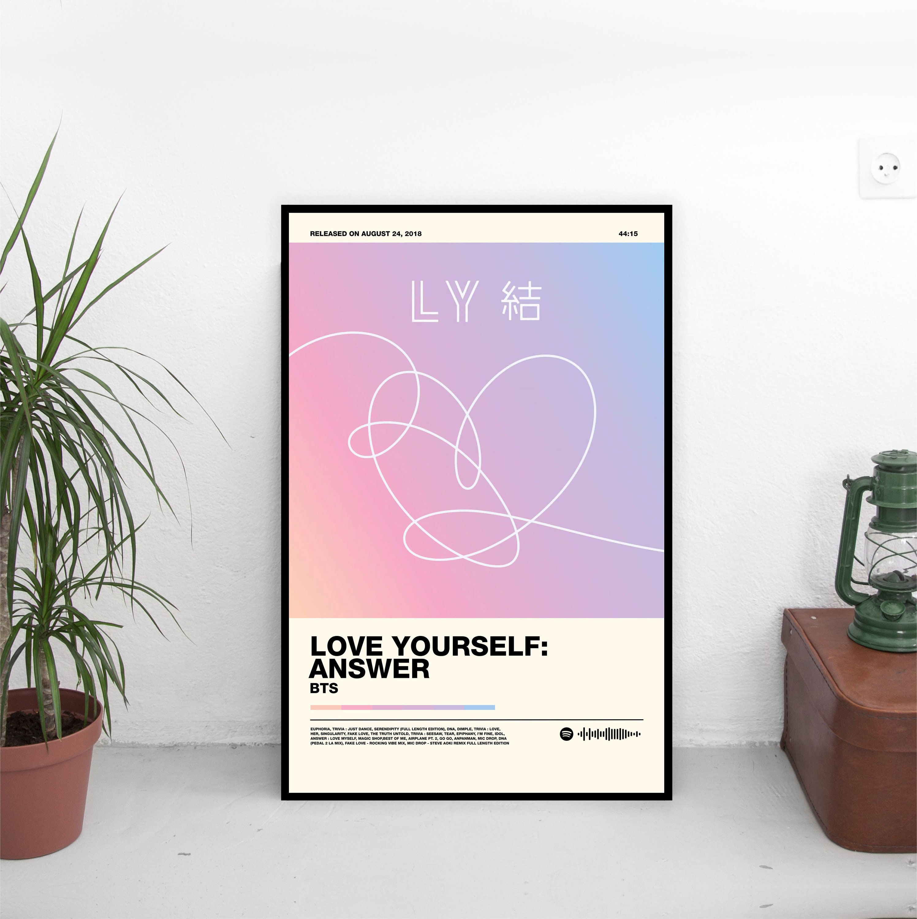 Love Yourself Answer Album Poster / BTS / Album Art Poster - Etsy UK