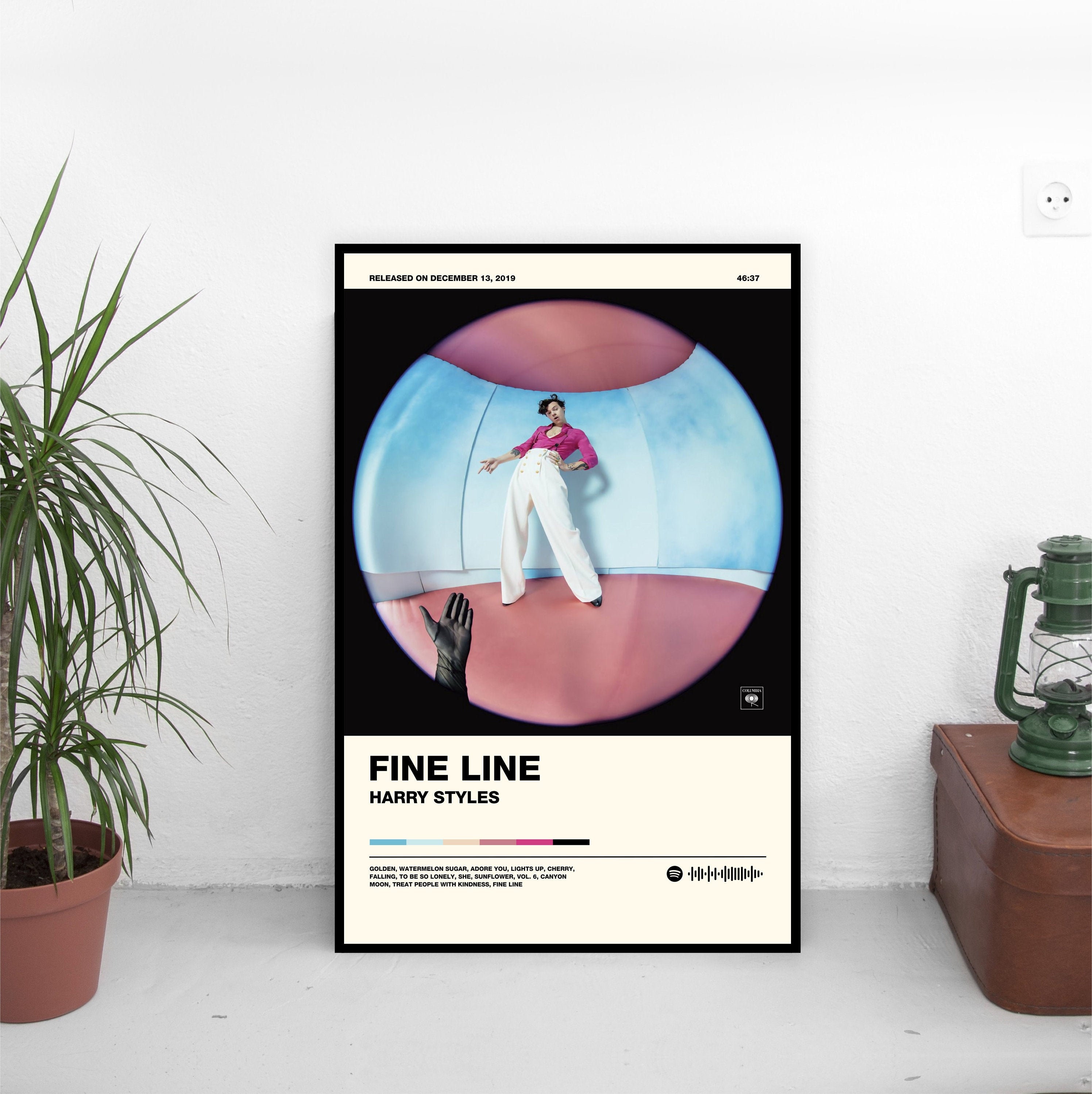 Harry Styles / Fine Line / Album Art Poster Print / Wall Art / Home ...