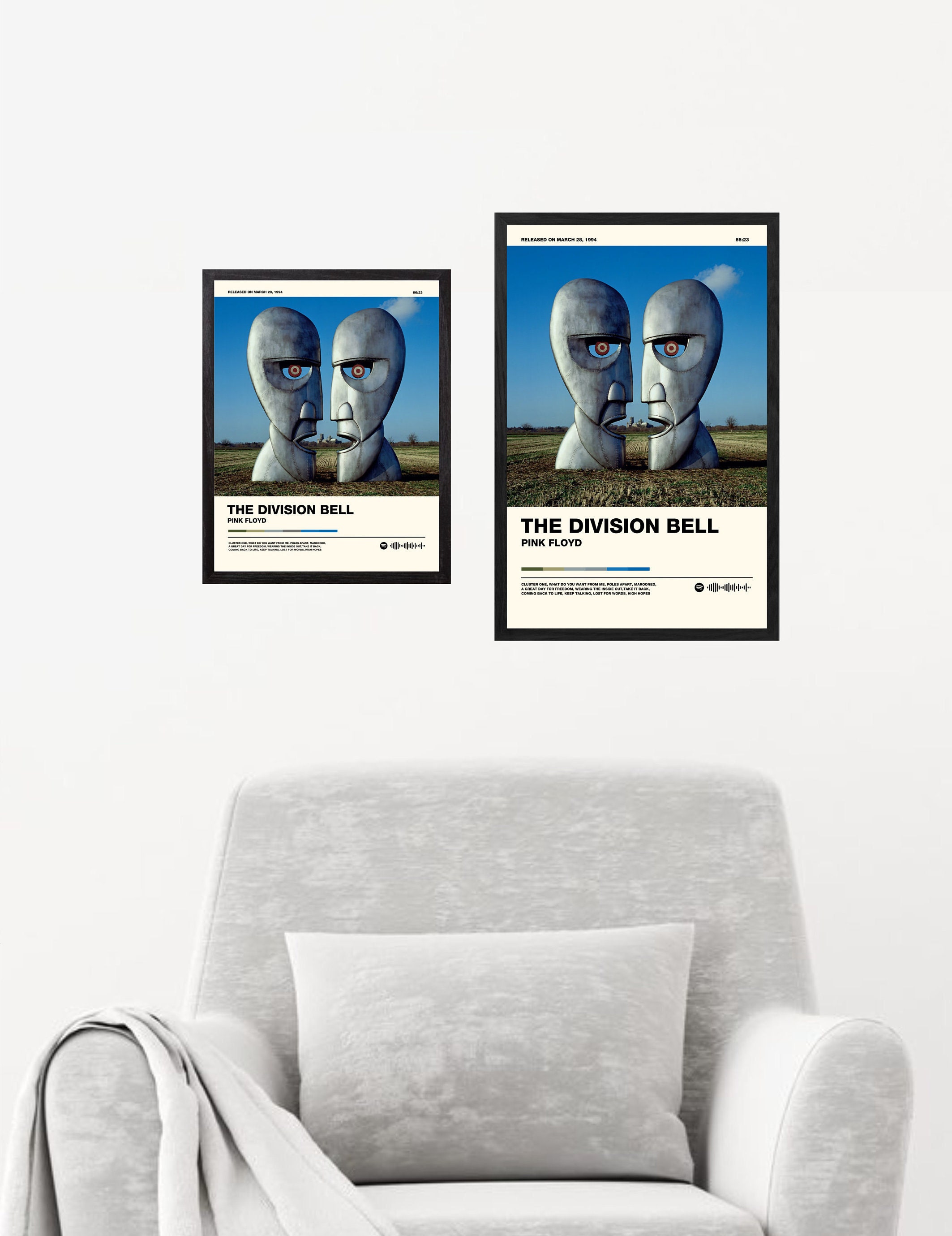 The Division Bell Album Poster / Pink Floyd / Album Art Poster - Etsy