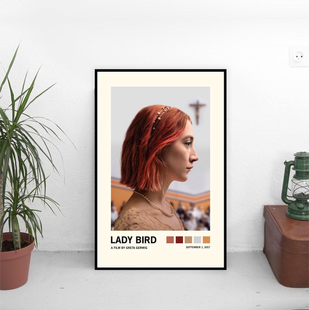Lady Bird Poster / Movie Inspired Poster Print / Wall Decor / Home ...