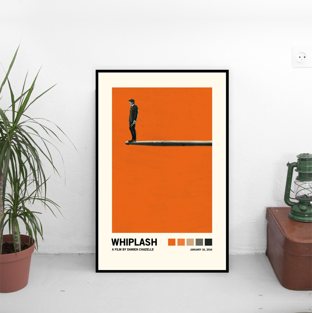 Whiplash Poster / Movie Poster / Poster Print / Wall Art / Home Decor ...