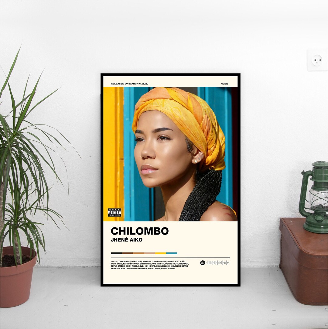 Jhene Aiko / Chilombo / Album Art Poster Print / Wall Art / Home Decor / Music Gifts - Etsy