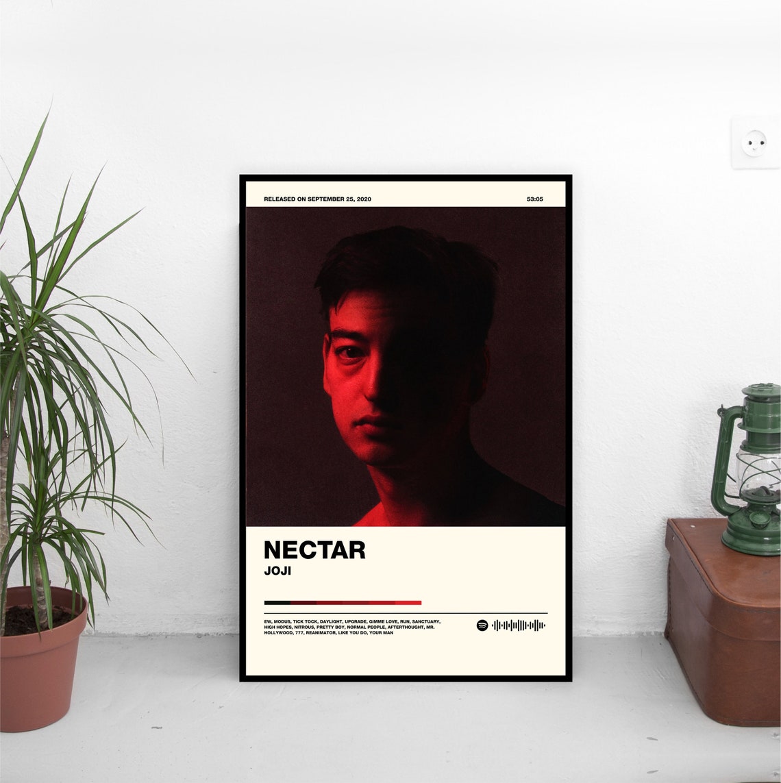 Joji / Nectar / Album Art Inspired Poster Print / Wall Art / Home Decor ...