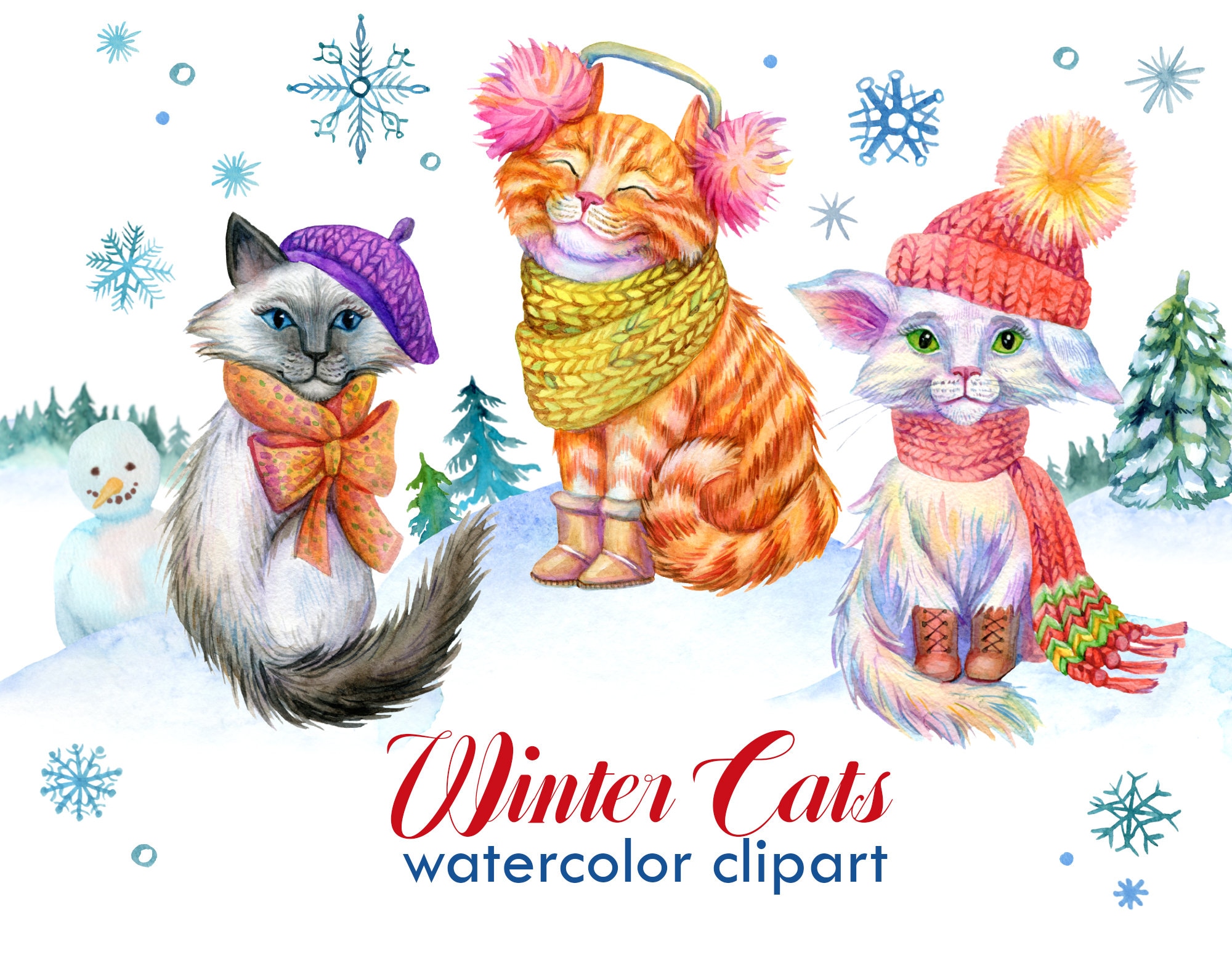 Snowman Clipart Pictures Of Animals