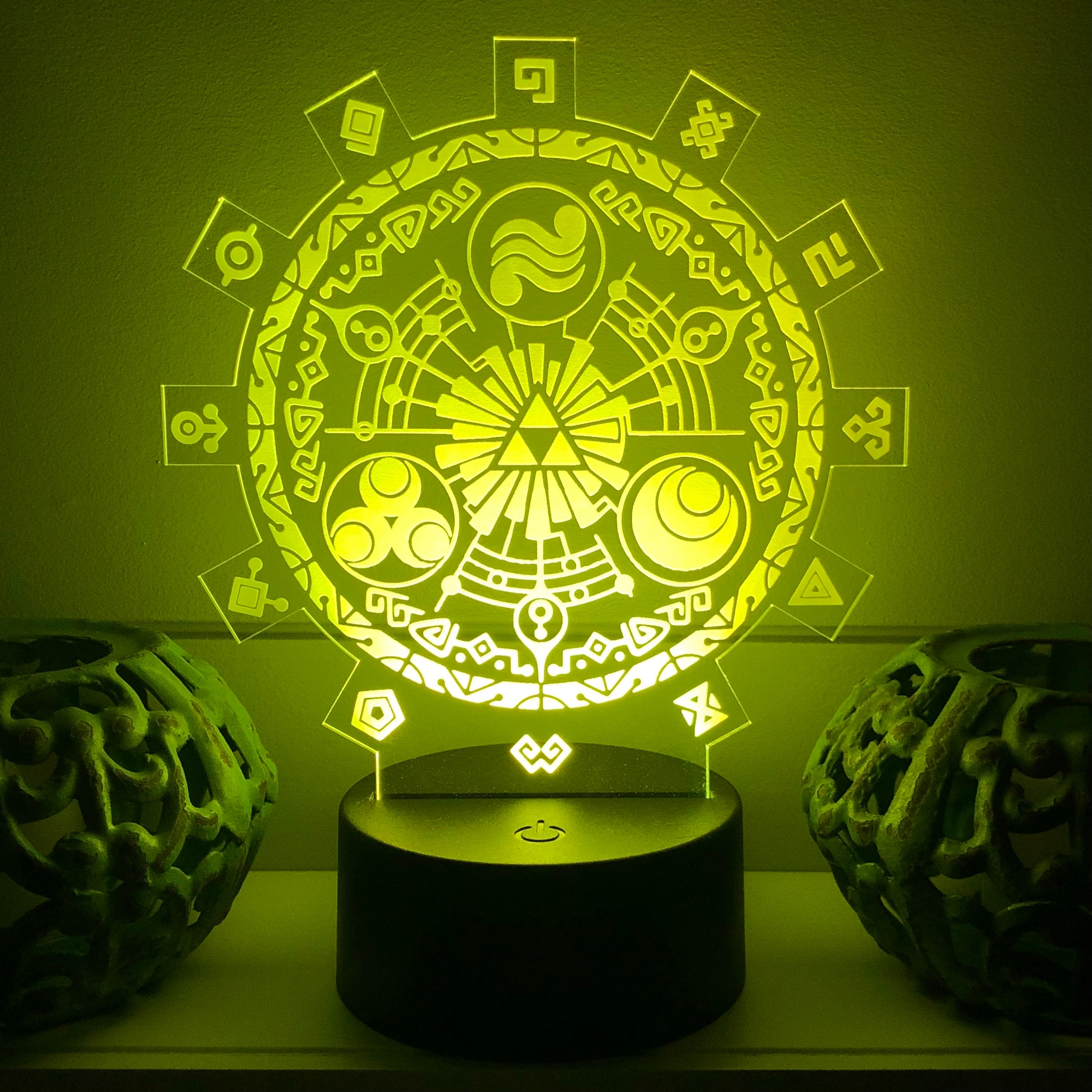 Legend of Zelda Skyward Sword Door of Time Led Acrylic Lamp | Etsy