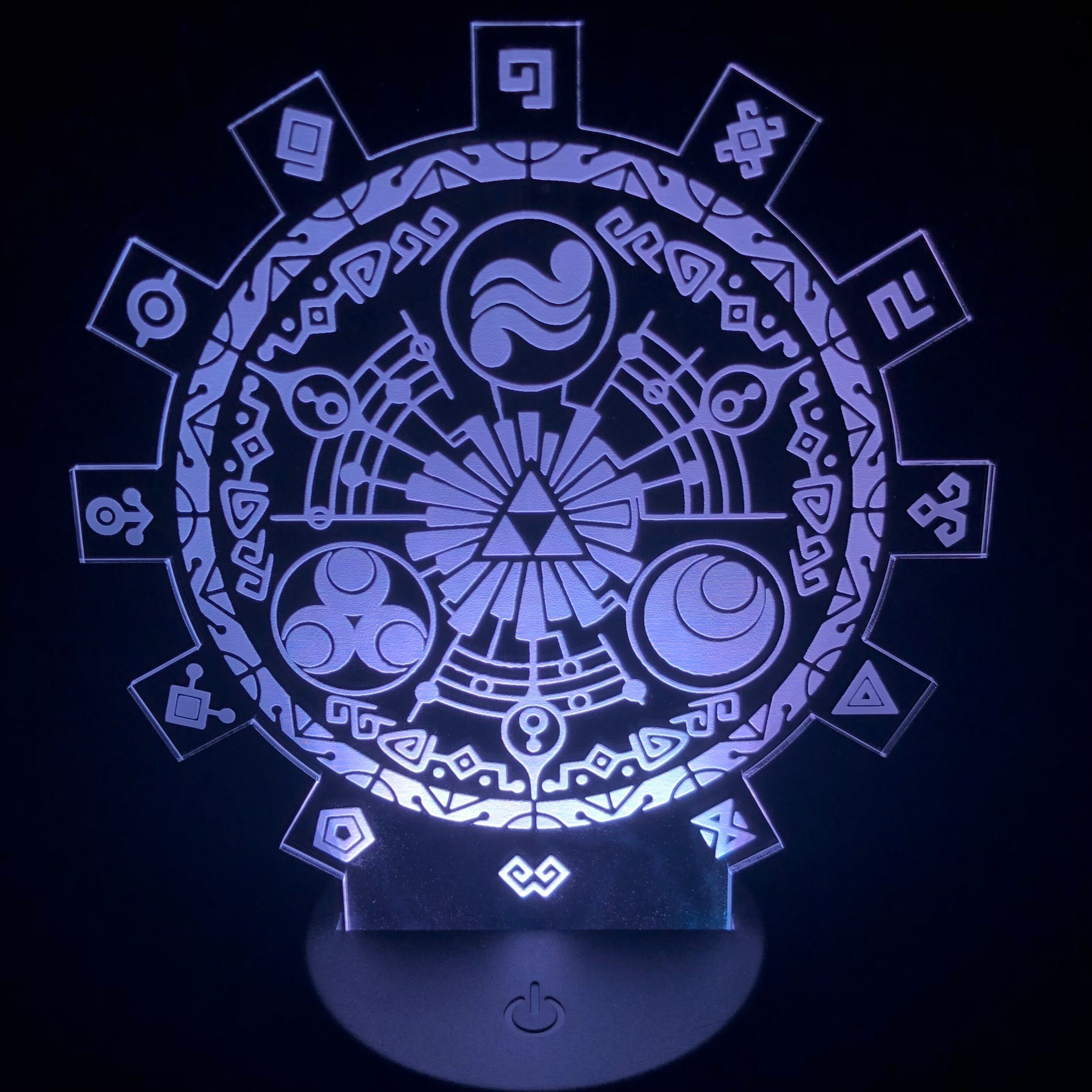 Legend of Zelda Skyward Sword Door of Time Led Acrylic Lamp | Etsy