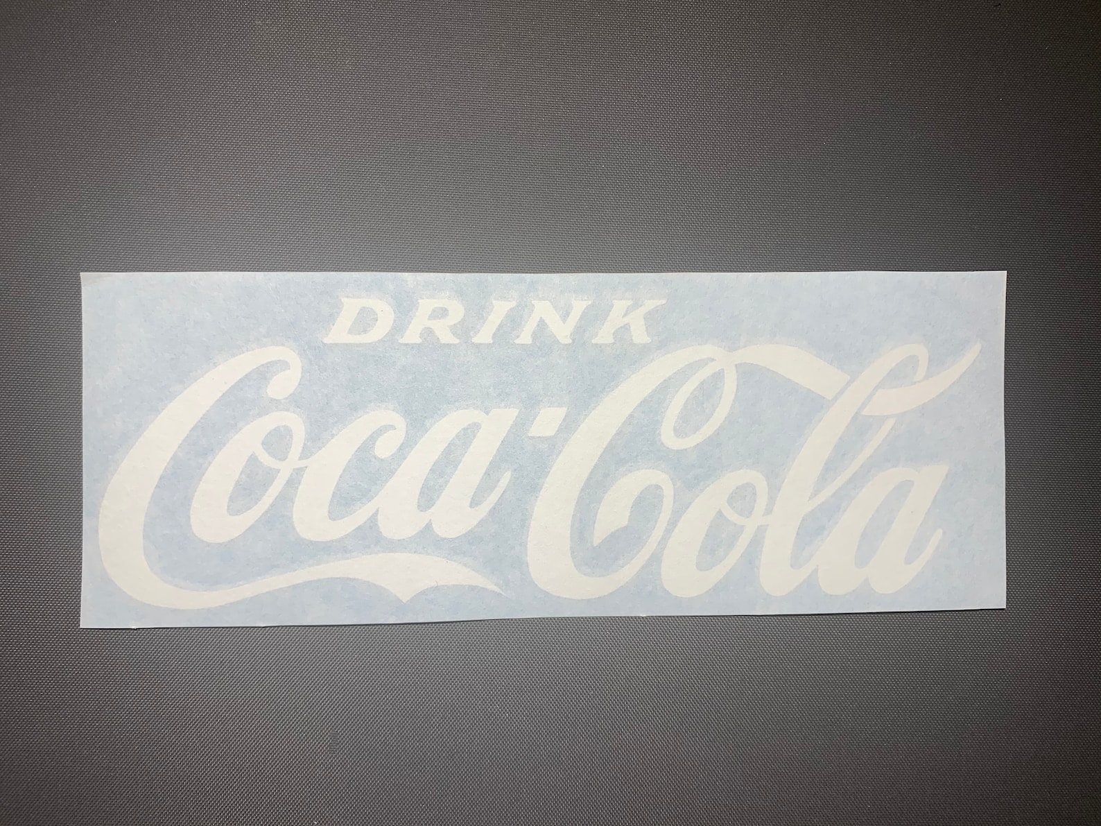 Vintage Style Coca-cola Decal. ASSORTED SIZE White or Red. - Etsy