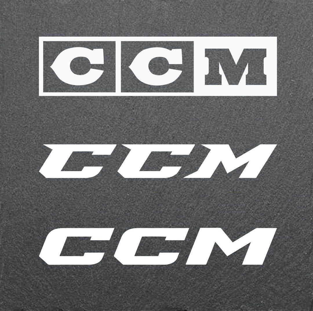 CCM Hockey Decals. YOU PICK Style, Size and Color. High Quality Vinyl ...