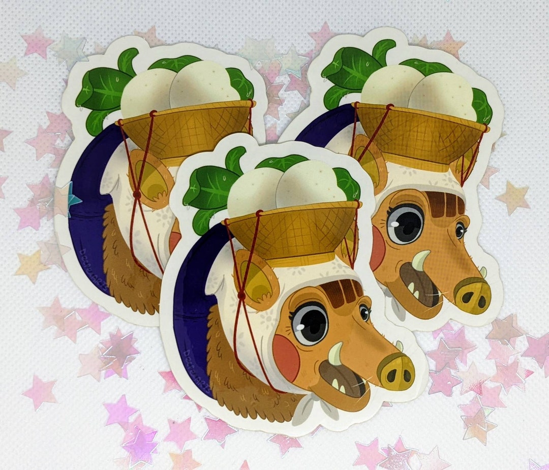 Animal Crossing Daisy Mae Transparent Sticker - Etsy