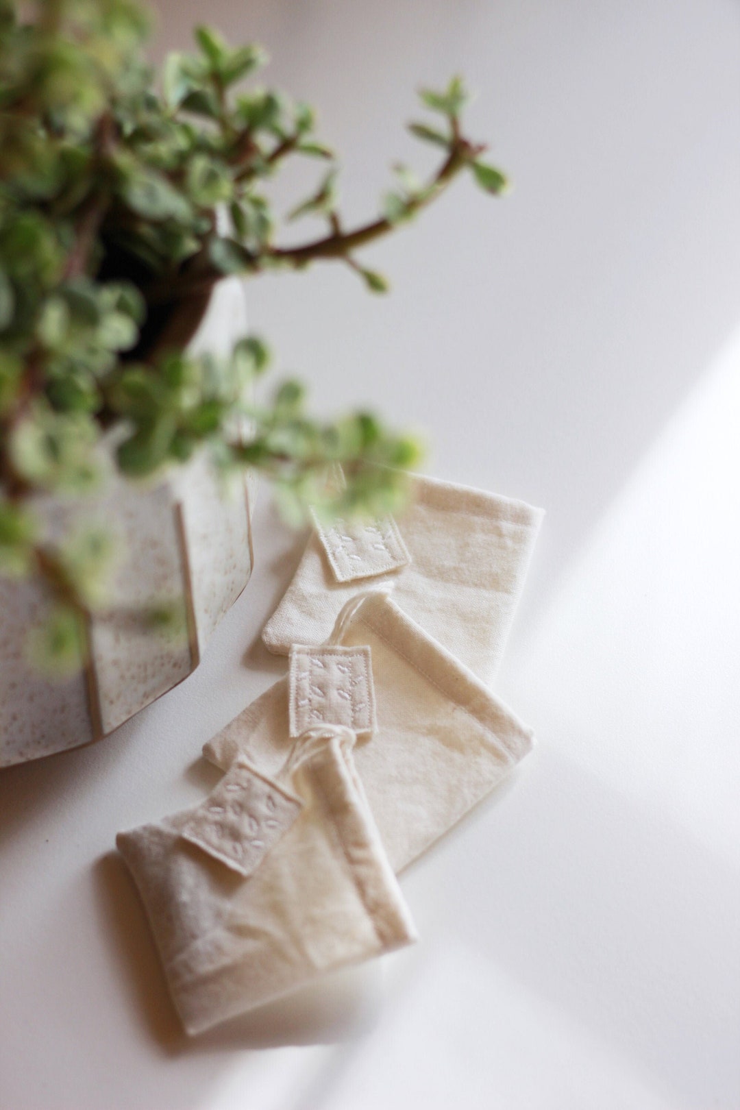 Reusable Tea Bags | Unbleached Organic Cotton - Etsy