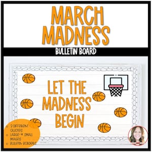 March Madness Bulletin Board - Etsy
