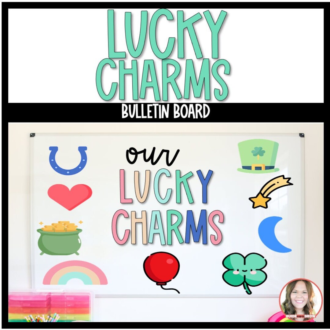 Lucky Charms Bulletin Board - Etsy