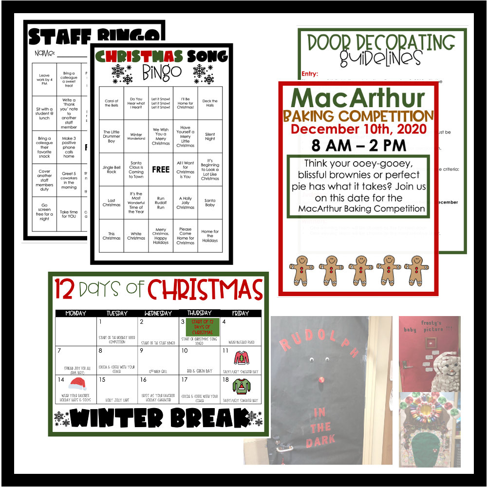 12 Days of Christmas | Staff Morale Booster - Etsy