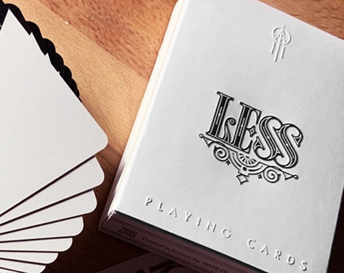 LESS Playing Cards. Intricate Minimalism Luxury Playing Cards. Luxury ...