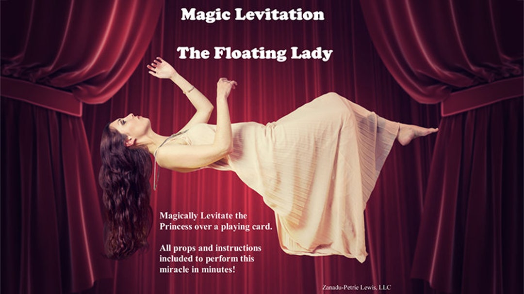 The Floating LADY Illusion. Magic Trick. Levitation Illusion. - Etsy