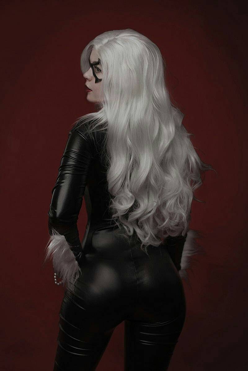 Black Cat Felicia Hardy Full Cosplay Costume Marvel Comics Etsy