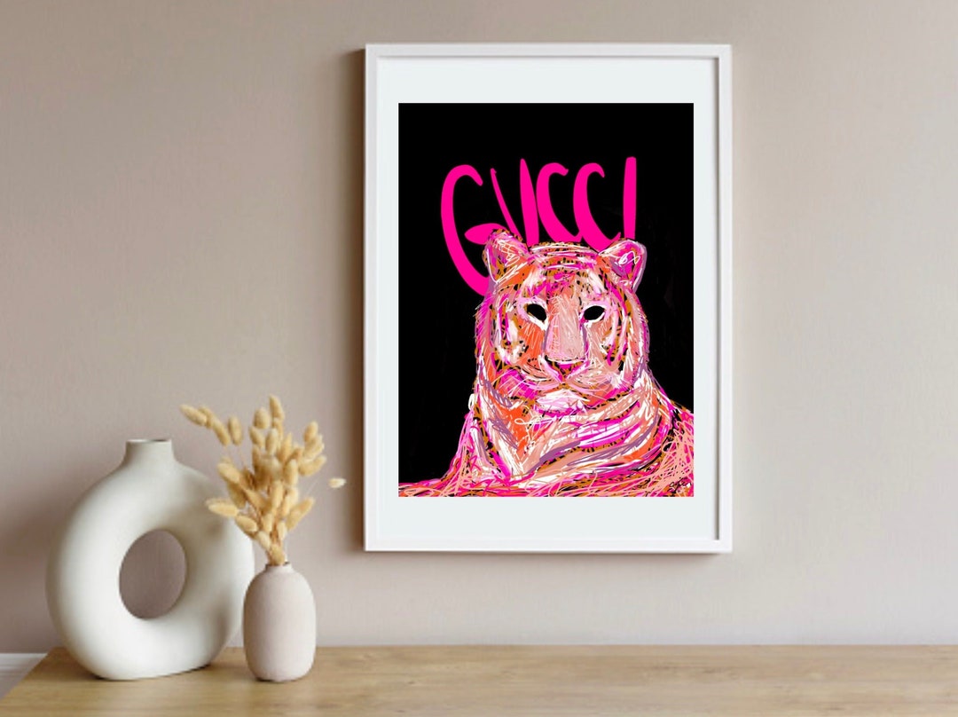 Designer Tiger - Tiger Digital - Fashion Print - Digital - Inspired ...