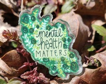 Mental Health Pin - Etsy