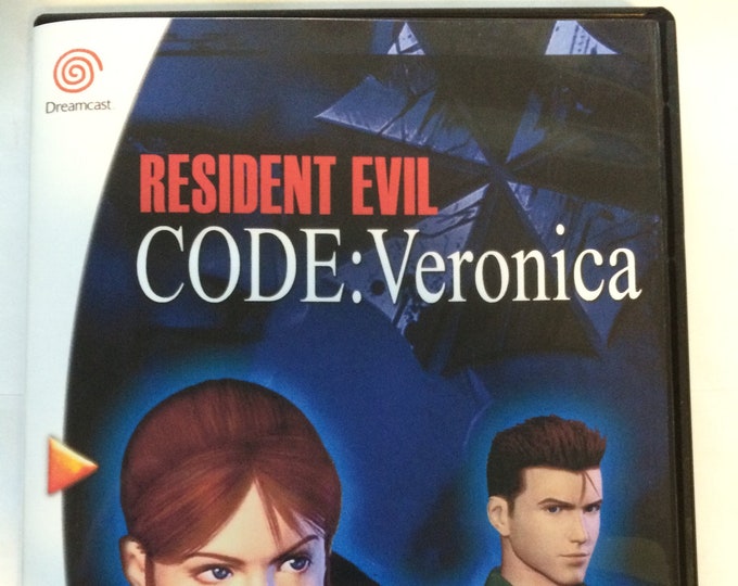 Resident Evil Code: Veronica - Sega Dreamcast - Replacement Case - No Game - Etsy