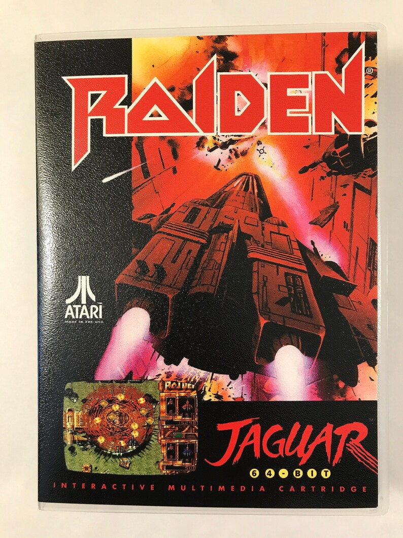 Raiden - Atari Jaguar - Replacement Case - No Game - Etsy