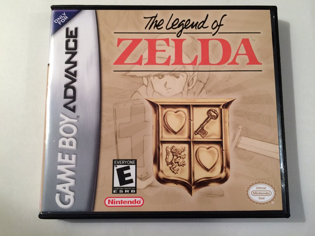 The Legend of Zelda Gameboy Advance Replacement Case No - Etsy