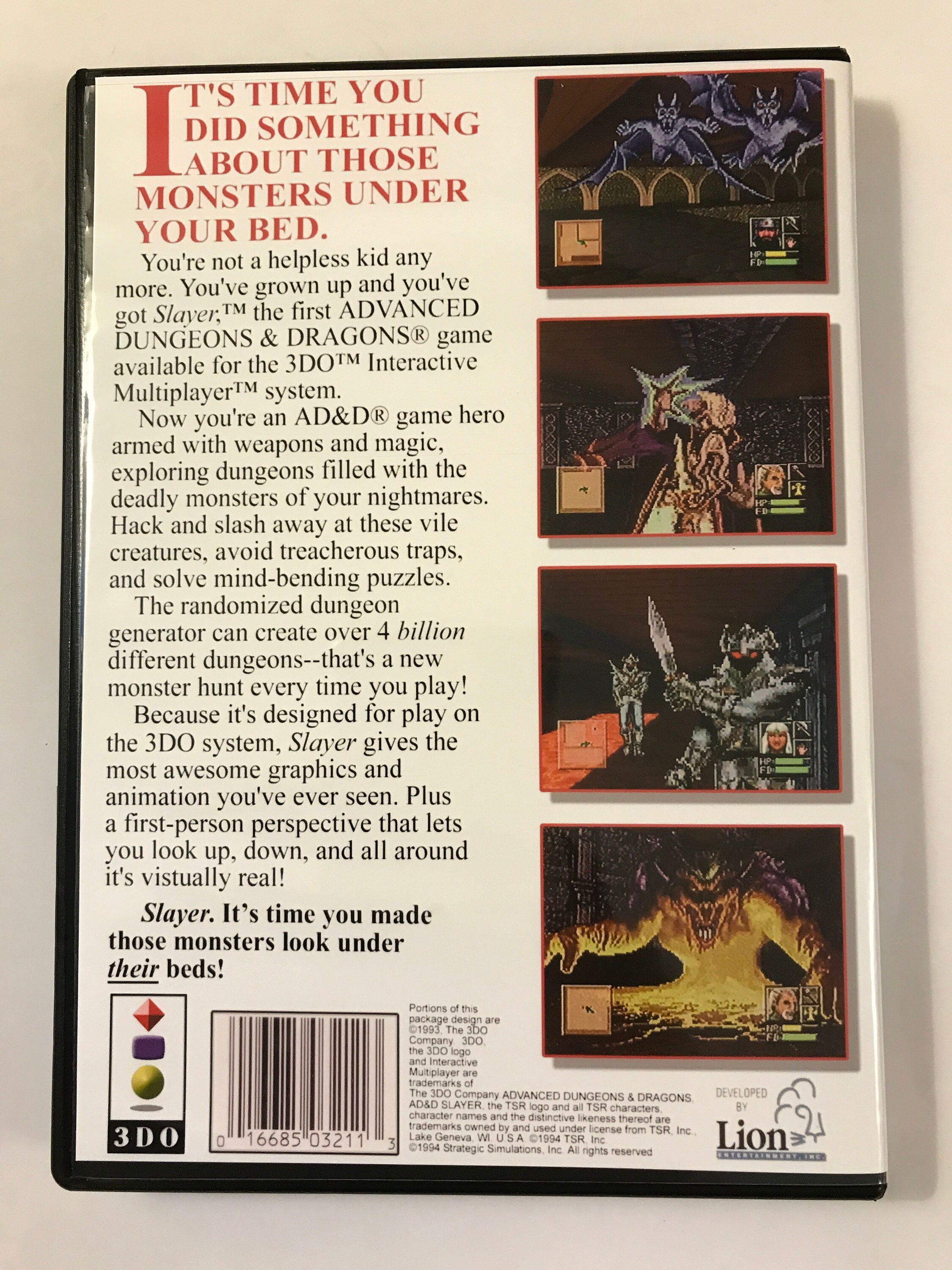 Slayer Panasonic 3DO Replacement Case No Game - Etsy