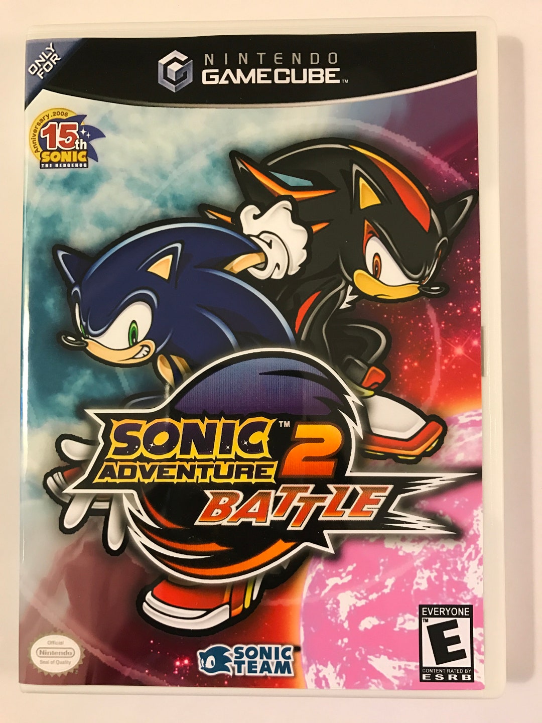 Sonic Adventure 2 Battle - Gamecube - Repalcement Case - No Game - Etsy