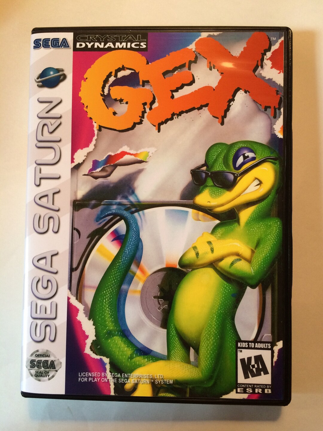 Gex Sega Saturn Replacement Case No Game - Etsy