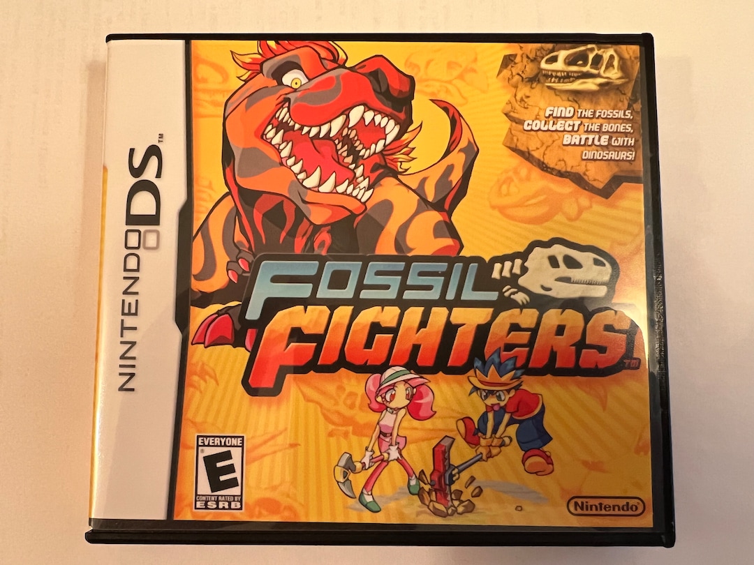 Fossil Fighters - Nintendo DS - Replacement Case - No Game - Etsy
