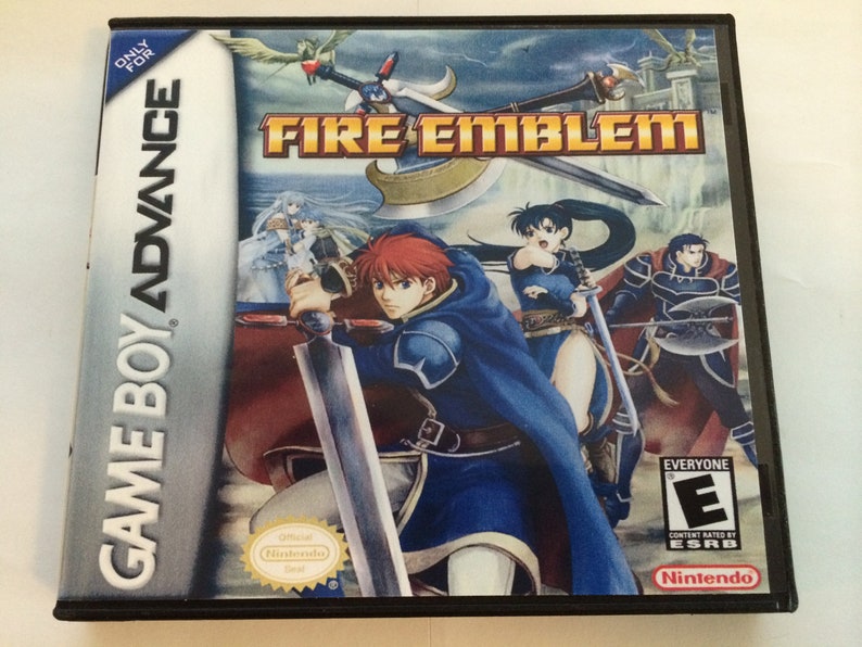 Fire Emblem - Gameboy Advance - Replacement Case - No Game - Etsy
