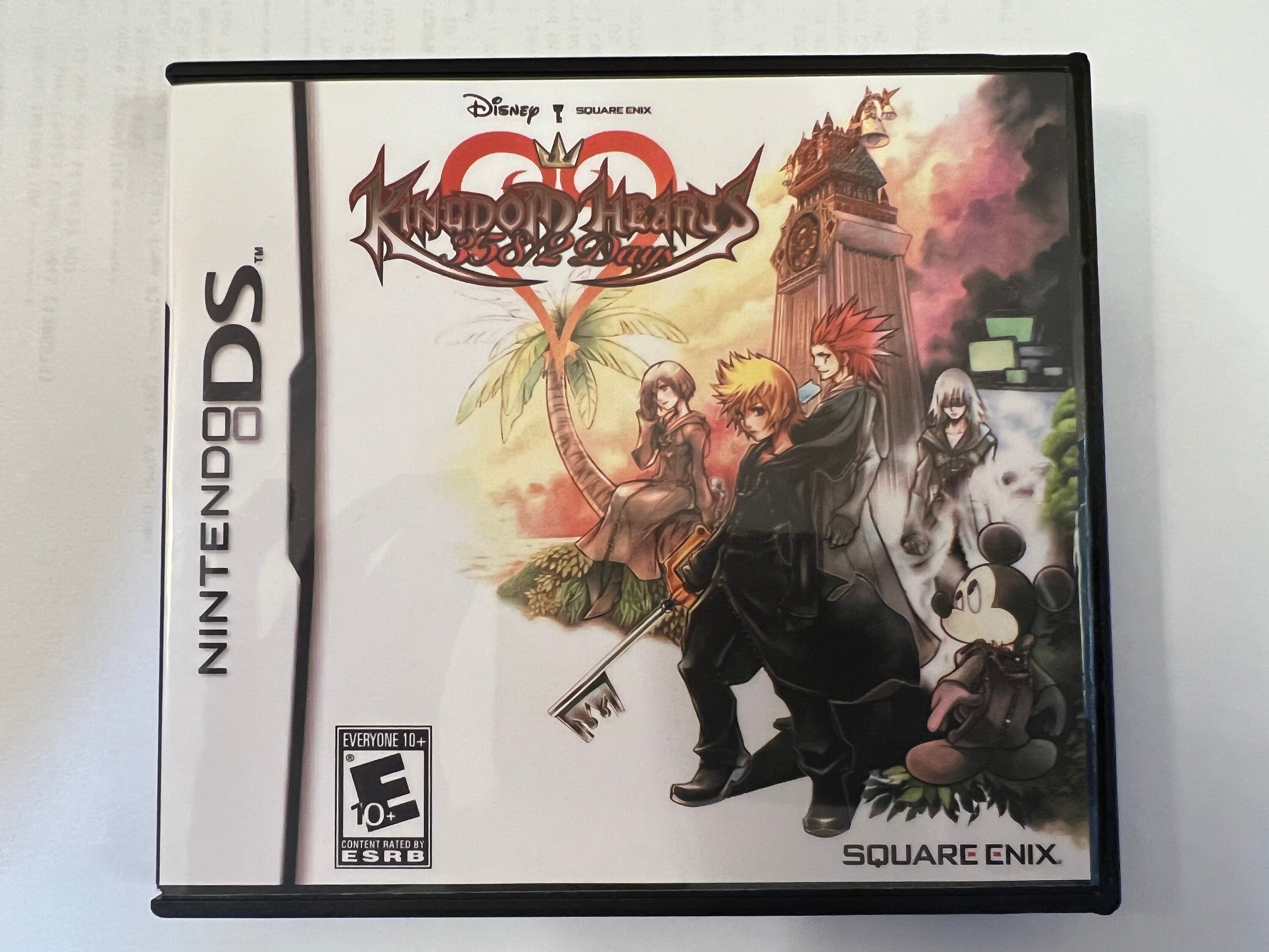 Kingdom Hearts 358 2 Days Nintendo DS Ersatzgehause Ohne Spiel