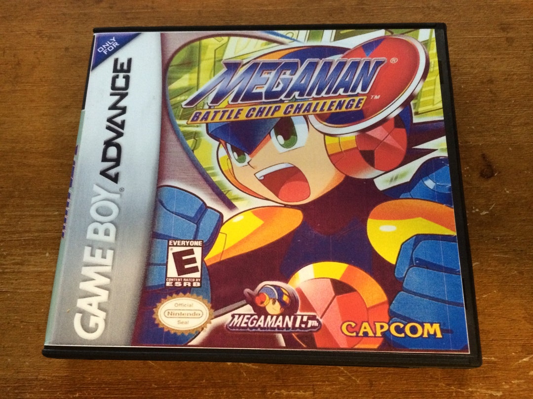 Megaman Battle Chip Challenge Gameboy Advance Replacement - Etsy