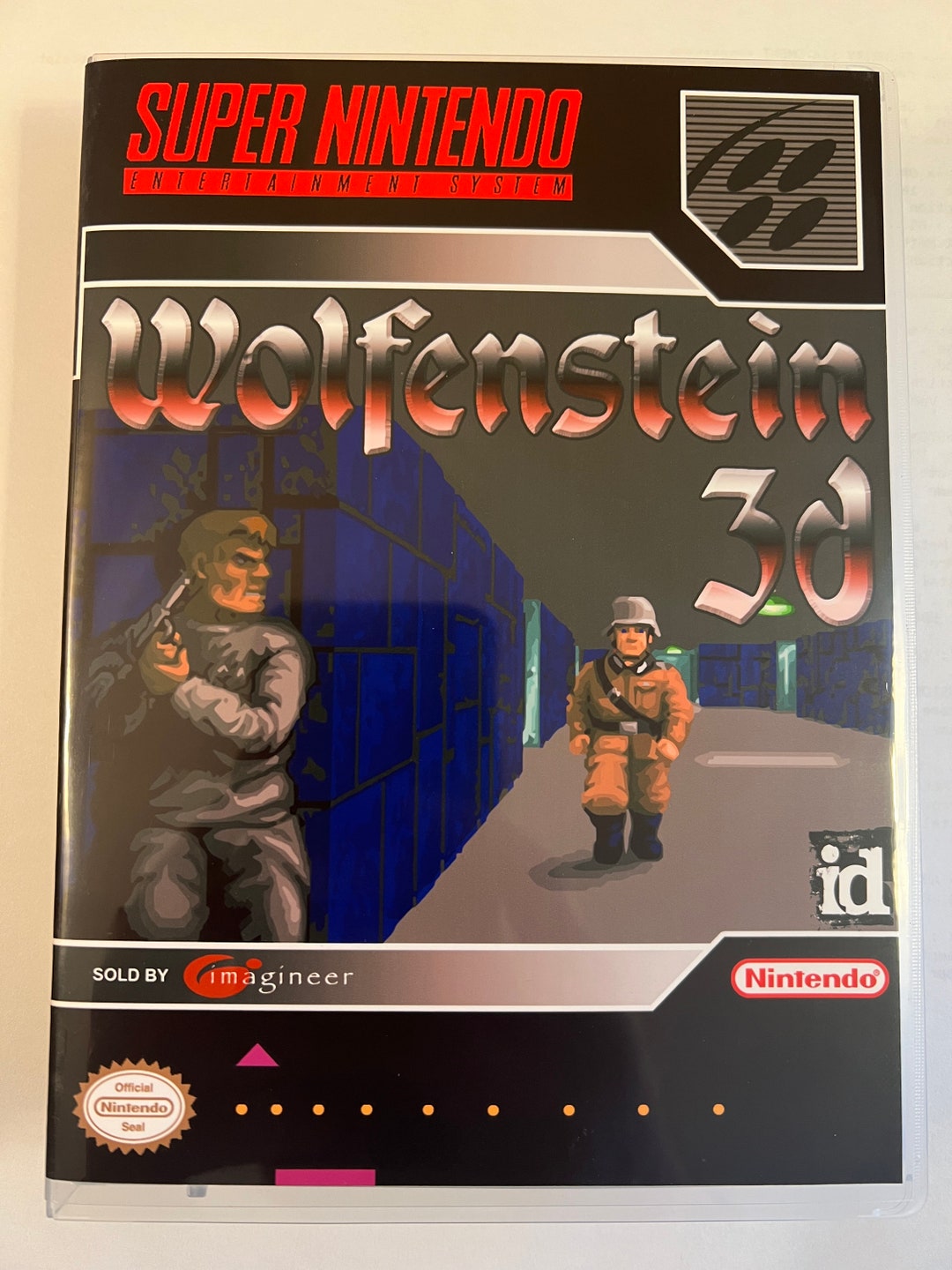 Wolfenstein 3D - Super Nintendo - Replacement Case - No Game - Etsy