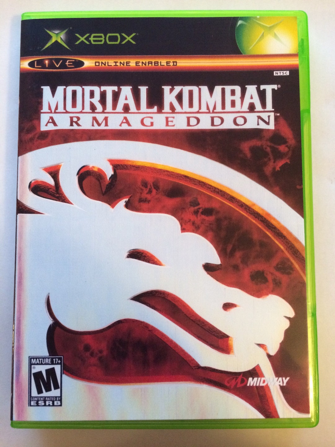 Mortal Kombat Armageddon Xbox Replacement Case No Game - Etsy