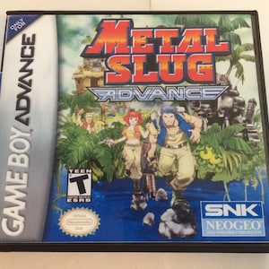 Metal Slug Advance Gameboy Advance Replacement Case No - Etsy