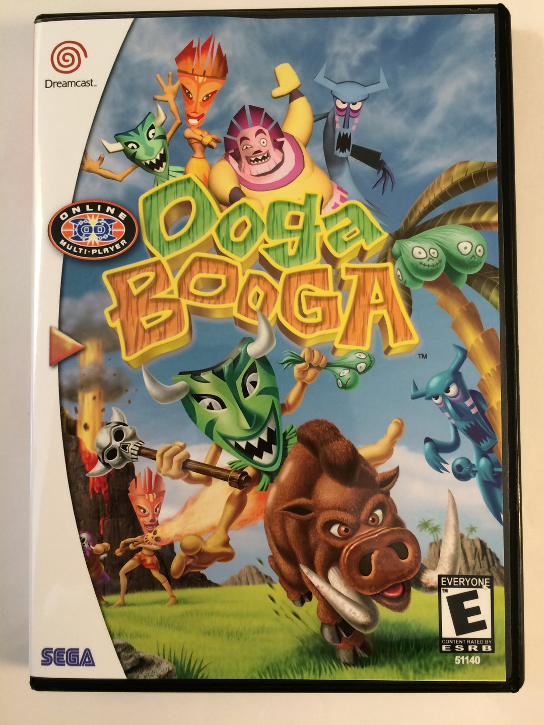 Ooga Booga - Sega Dreamcast - Replacement Case - No Game - Etsy